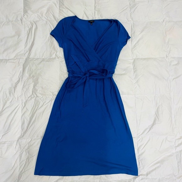 Talbots | Dresses | Talbots Blue Midi Dress | Poshmark